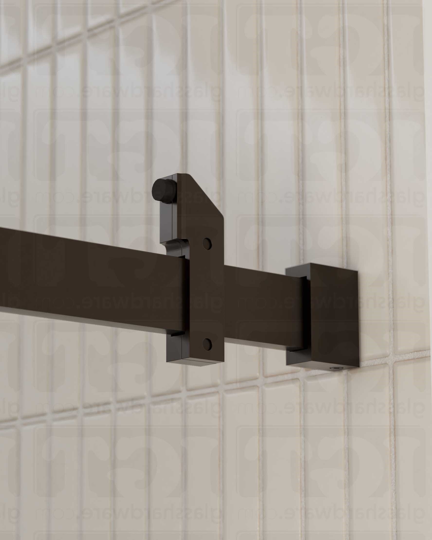 Wall Mount Fitting For SQ Roller System - Oil Rubbed Bronze